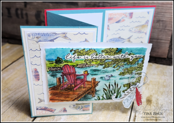 "Calm & Quiet" Card - Tina Zinck, Stampin' Up! Demonstrator