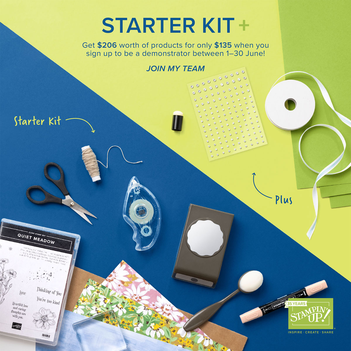 Designer Series Paper Sale + Starter Kit Offer - Tina Zinck, Stampin ...