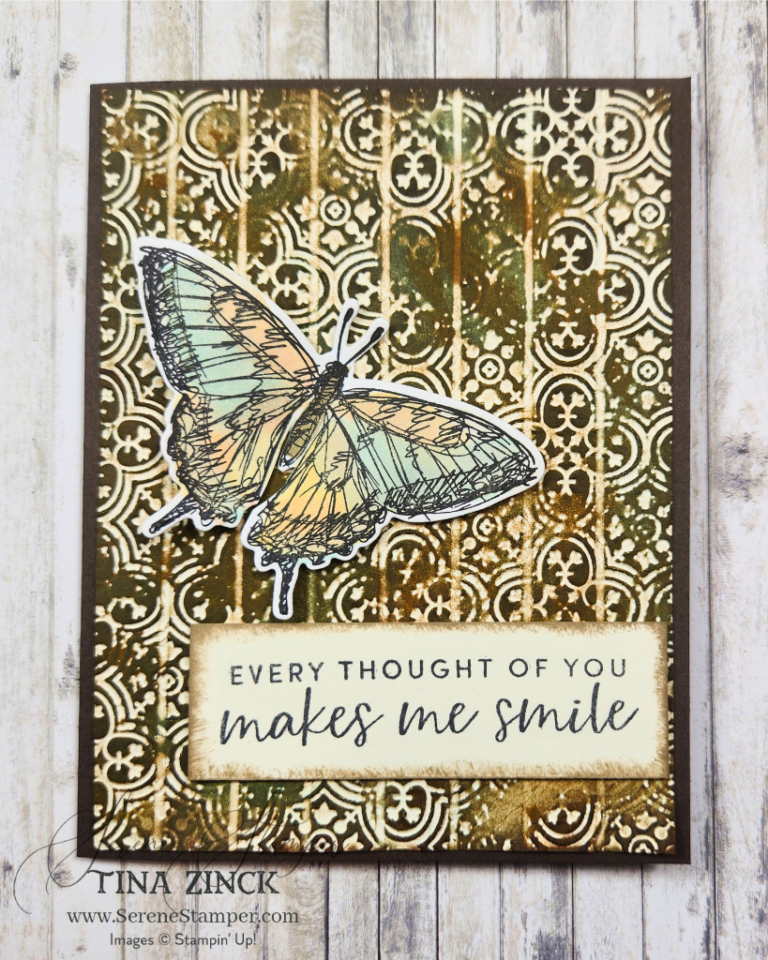 How to Create a Carved Wood Look Using Dies and Embossing Folders ...