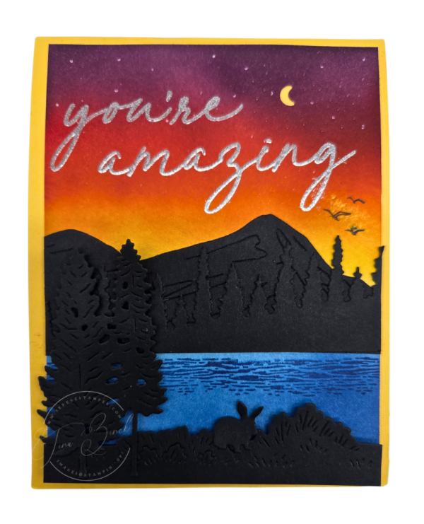 How to Make Gorgeous Sunset Cards | Easy Ink Blending Technique - Tina ...