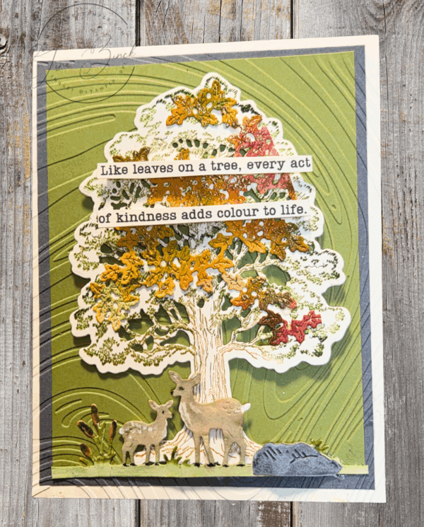 Easy Ink-Swipe Technique | DIY Autumn Cards with Stamping & Die Cutting ...